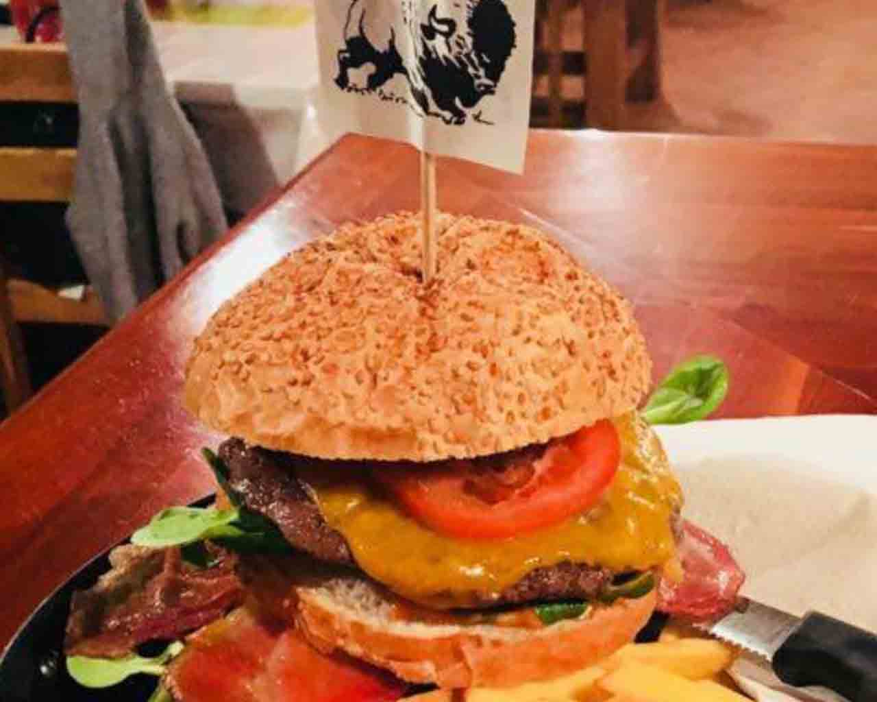 Der ultimative Bison Burger • Bison Ranch